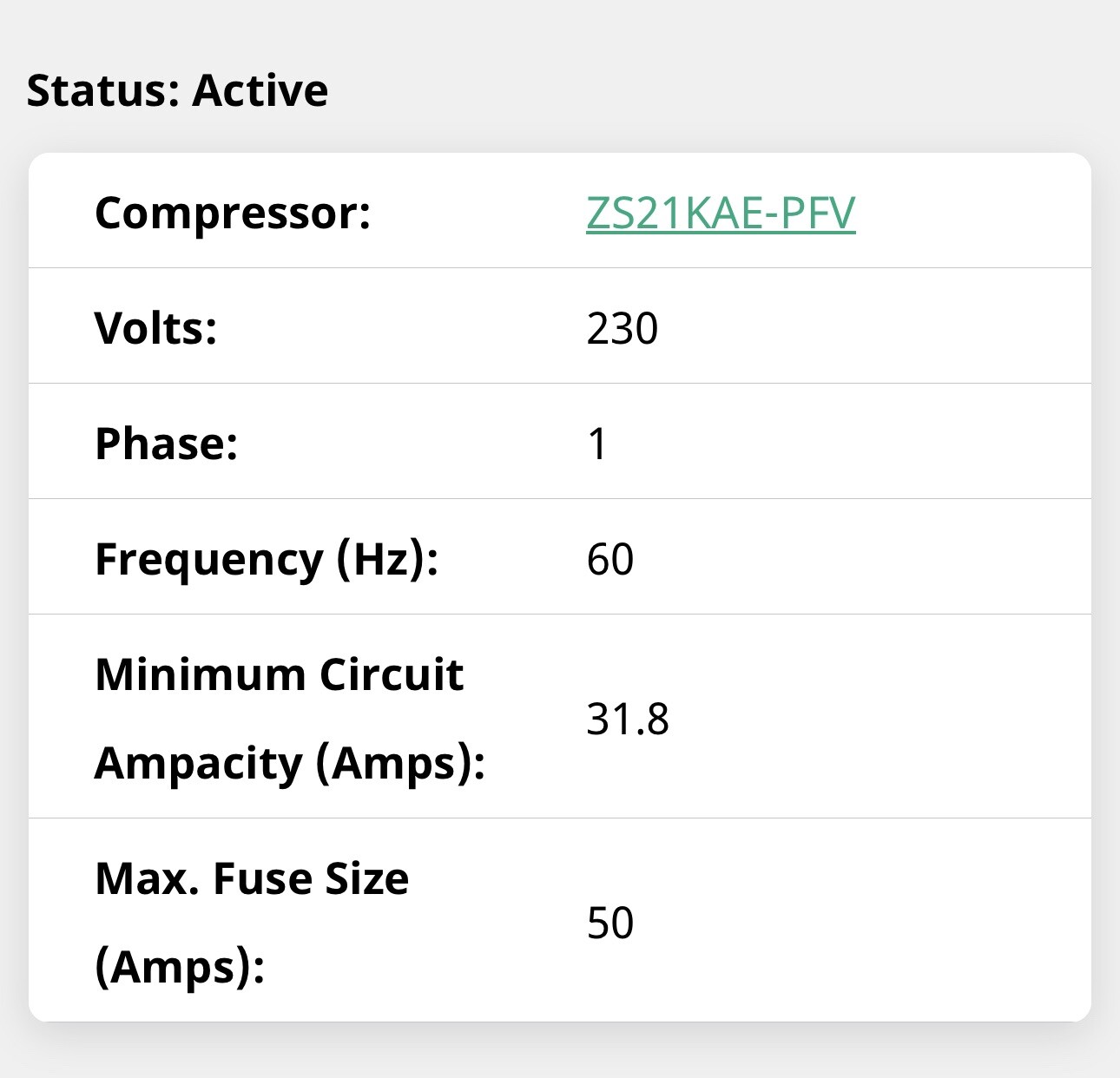 New Factory Direct Copeland FPAK-020Z-CFV-072 Condensing Unit | eBay
