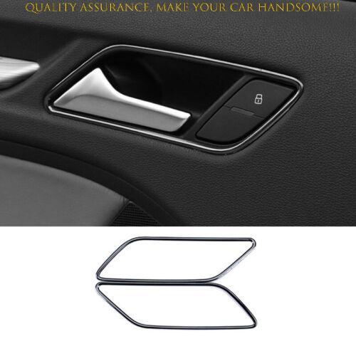 For Audi A3 S3 RS3 2015-2020 Black Titanium Inner Door Handle Lock ...
