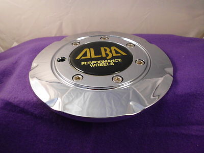 ALBA CHROME Custom wheel Center Cap (SET OF 1) | eBay