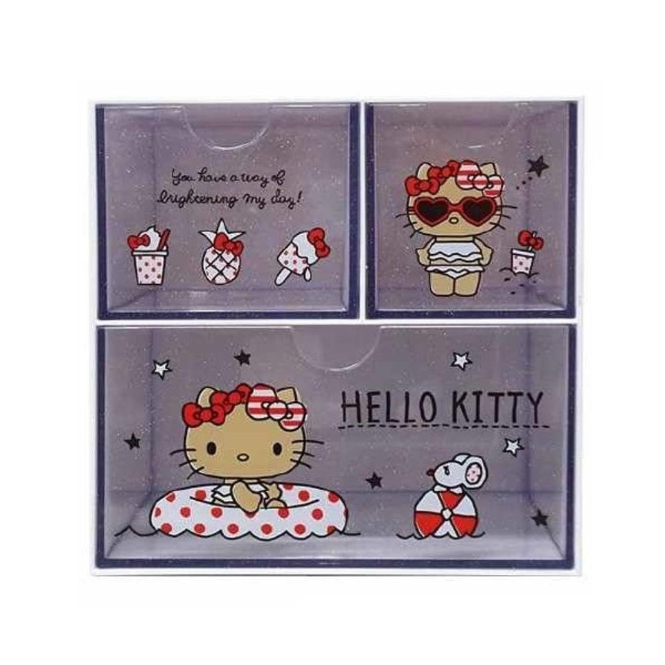 Sanrio Characters Chest Hello Kitty White CCH10-KTW H147×W150×D118mm | eBay