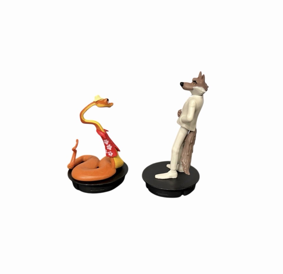 DreamWorks Bad Guys 2 Mr. Wolf & Mr. Snake Collectible Figures Cake ...