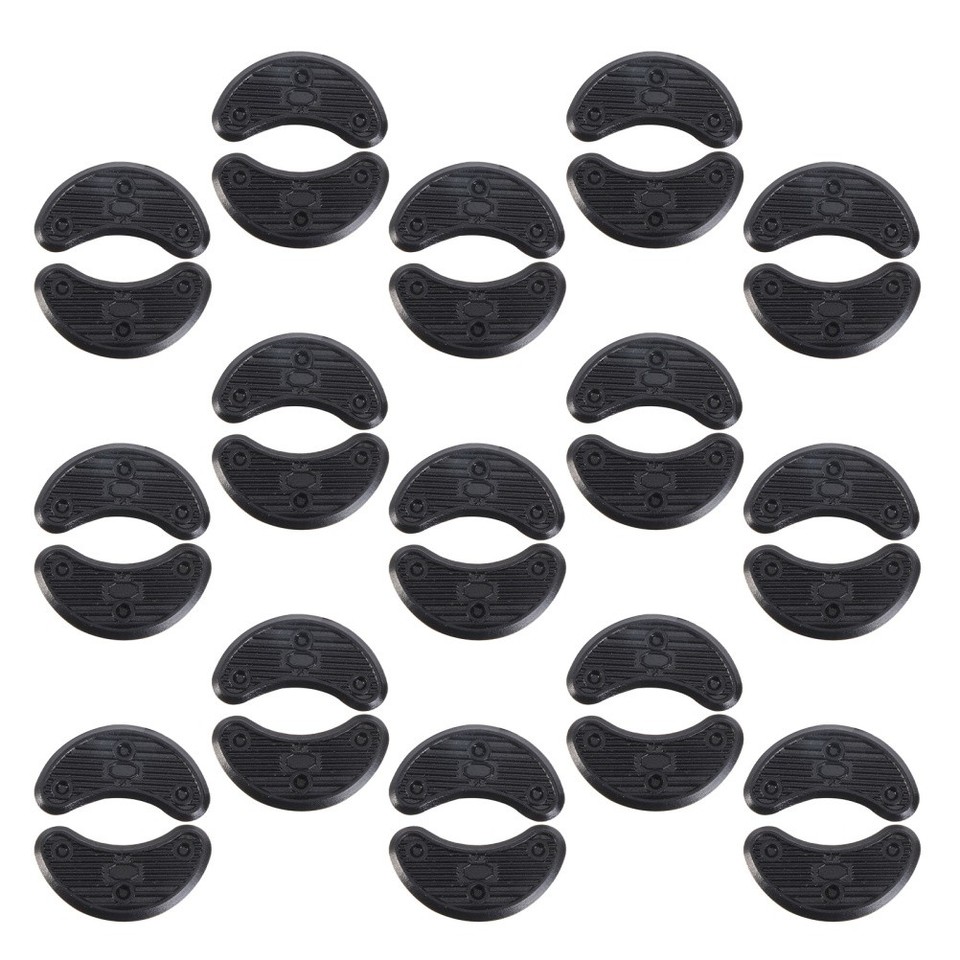 15 Pairs Heel Plates for Shoes - Shoe Heel Taps Replacement - Sole ...