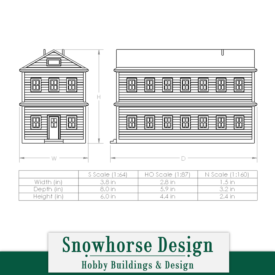 Military Barracks (Unpainted) | Military (S/HO/N Scales) | eBay