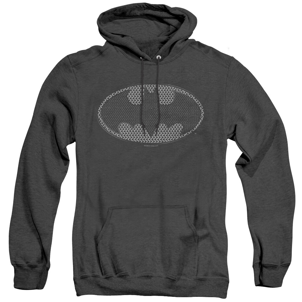 Batman "Chainmail Shield" Pullover Hoodie, Sweatshirt or Long Sleeve T ...