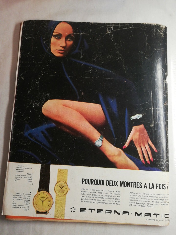 N1676 Magazine Paris-Match No. 921 3 Dec 1966 Mystery Kennedy, Picasso ...