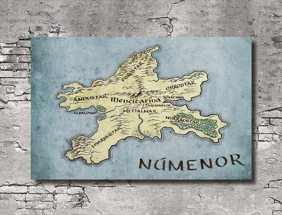 The Silmarillion Map