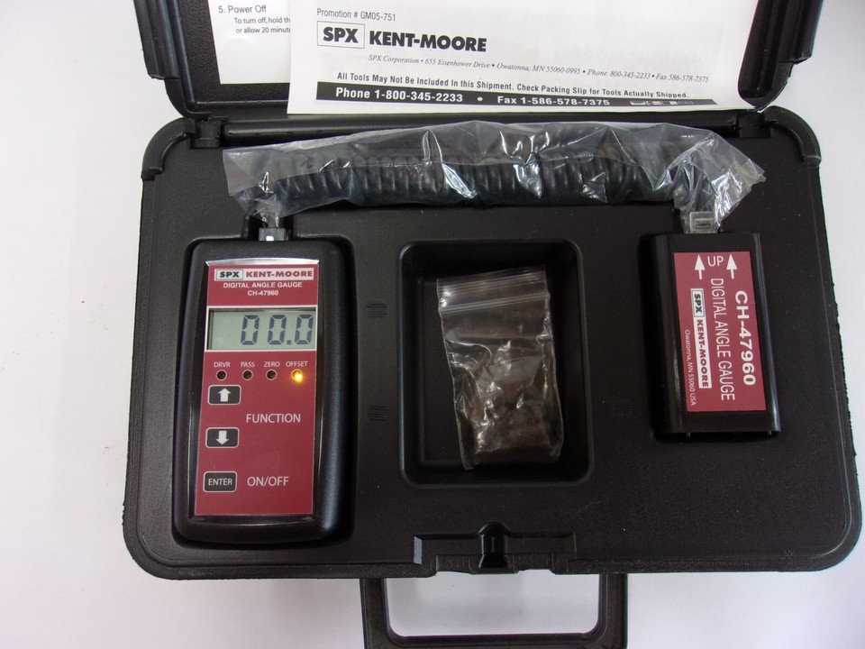 Kent-Moore CH-47960 Digital Angle Gauge - TESTED - WORKS | eBay