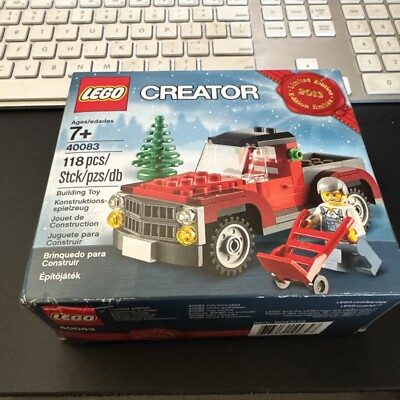 NEW Lego 40083 Creator Christmas Tree Truck 2013 Limited NEW Some Box ...