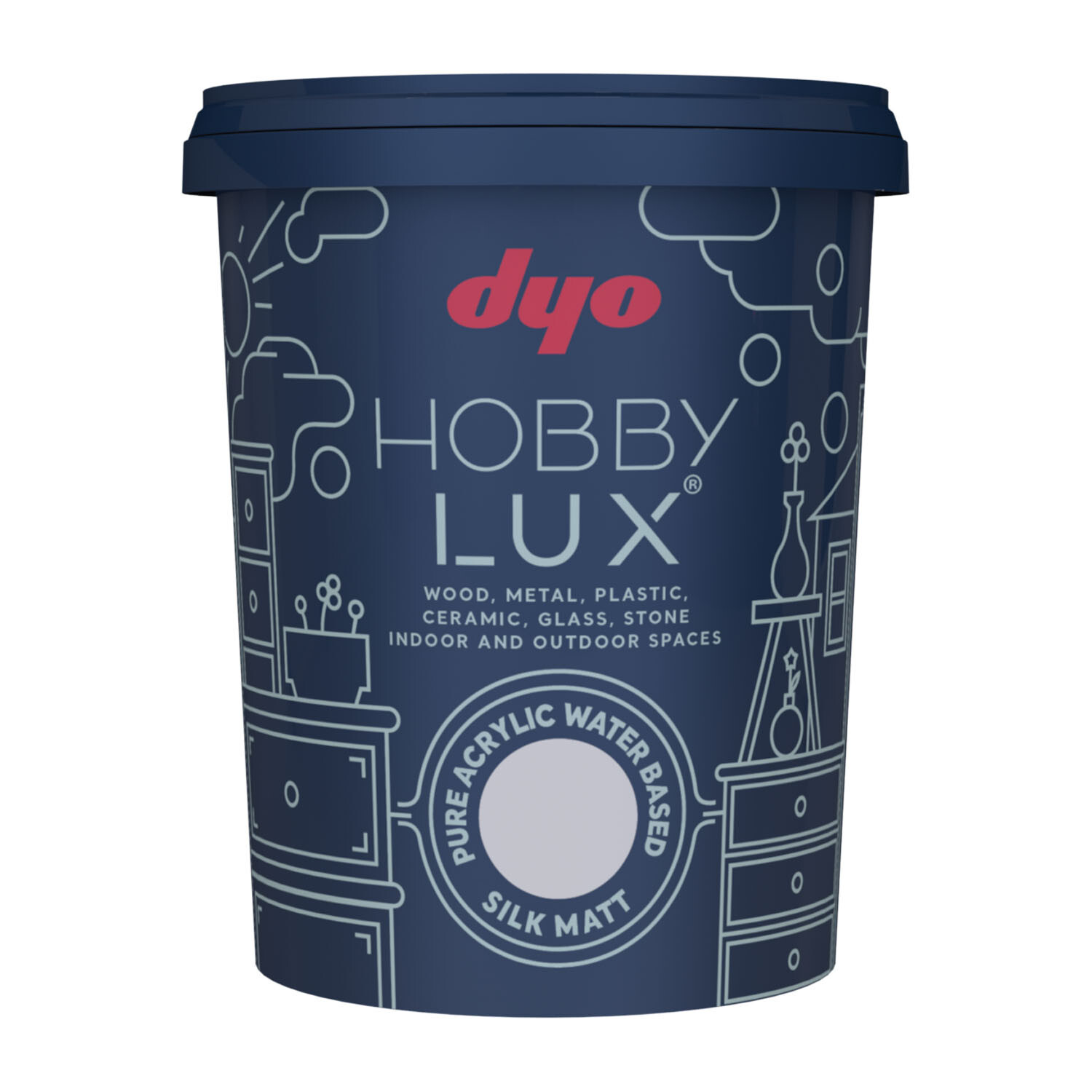 DYO Hobilux Paint door, wood, metal, plastic, glass, ceramic kitchen ...