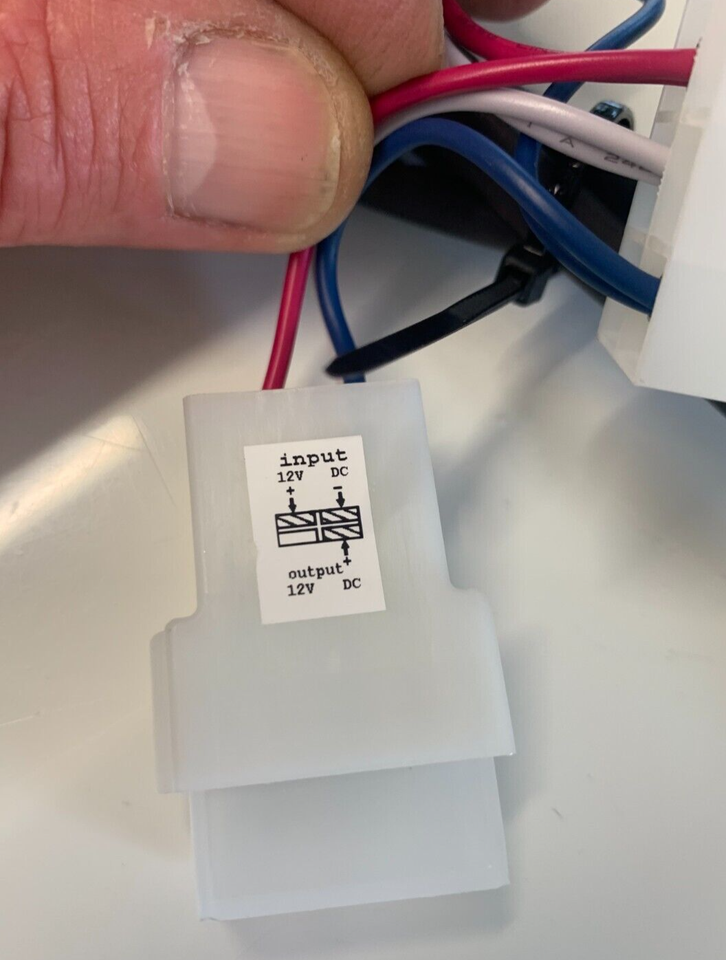 Dometic Toilet Flush Switch Control Panel and Wiring Loom Caravan ...