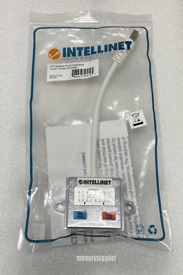 Intellinet RJ45 2 Port Modular Distributor | eBay