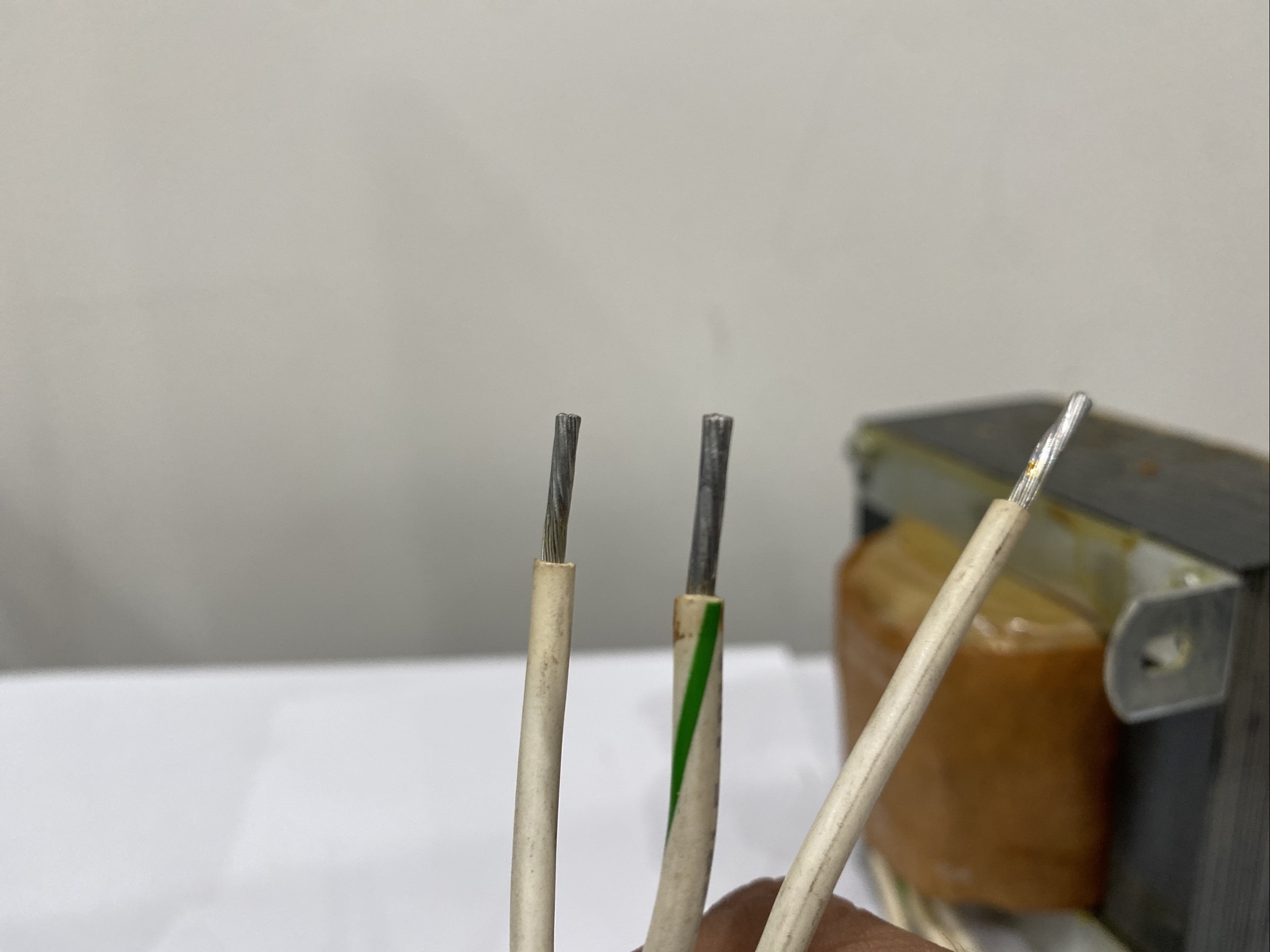 (A) STANCOR P-8695 PRI 115V 50/60Hz 1500Vrms 5 Terminal Wire Lead Flang ...