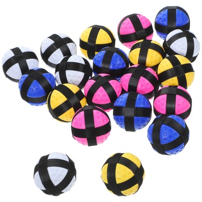 20Pcs Board Sticky Balls Kids Sticky Balls Toy Throwing Balls Games ...