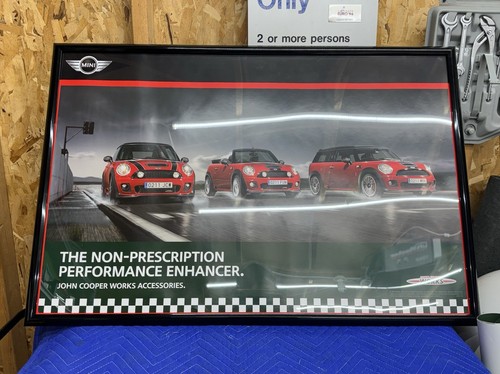 MINI John Cooper Works Performance Mini Cooper Dealer Poster 2010 24x36 ...