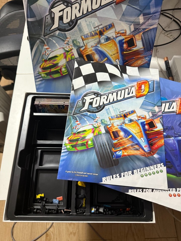 Formula D Board Game (Asmodee 2008) – Complete with Cars, Boards ...