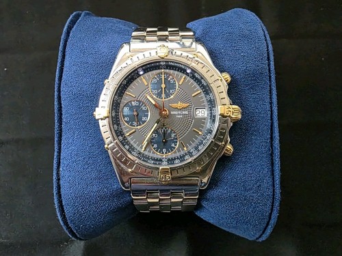 BREITLING Chronomat Bikoro B13050.1 Date gray Dial Automatic Men's ...