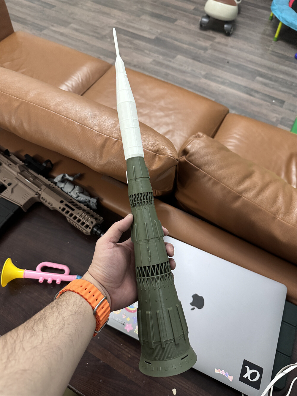 1:200 Scale CCCP N1 Landing Moon Rocket Model Finished Painted Product ...