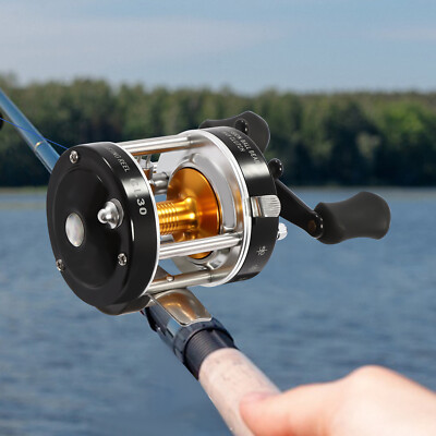 Baitcasting Fishing Reel, Round Baitcasting Reel, Conventional Reel For ...