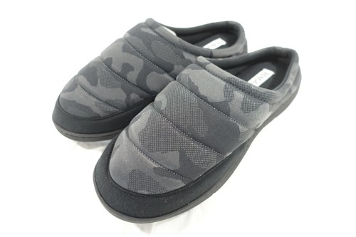 HAGGAR MEMORY FOAM GRAY CAMO MILITARY LARGE 9.5-10.5 PUFFER STYLE ...