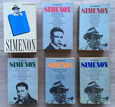 Tout Simenon - lot de 6 volumes | eBay