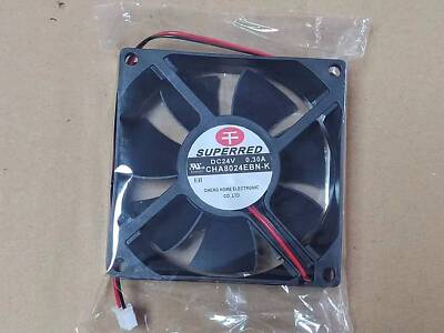 1PC SUPERRED DC24V 0.30A CHA8024EBN-K 8025 8CM inverter cooling fan | eBay