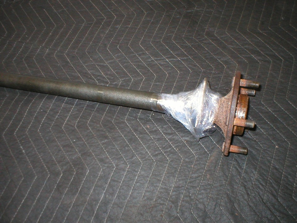 1985-89 Nine 9 Bolt Rear Borg Warner DISC BRAKES Drivers side Axle ...