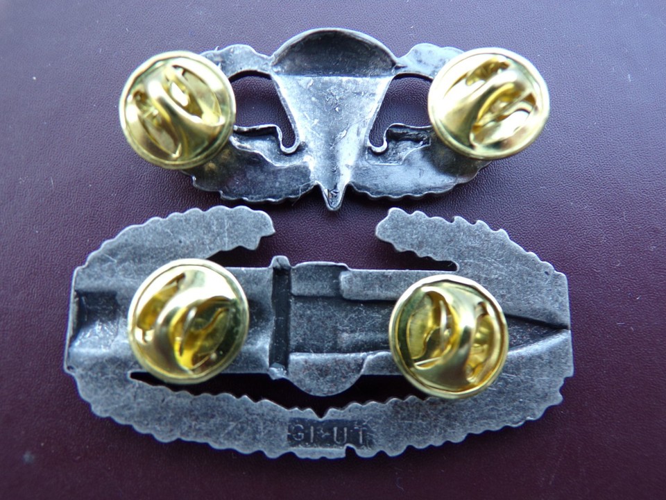 Airborne Wing Jump US Army Military Combat Action Badge CAB pin ...