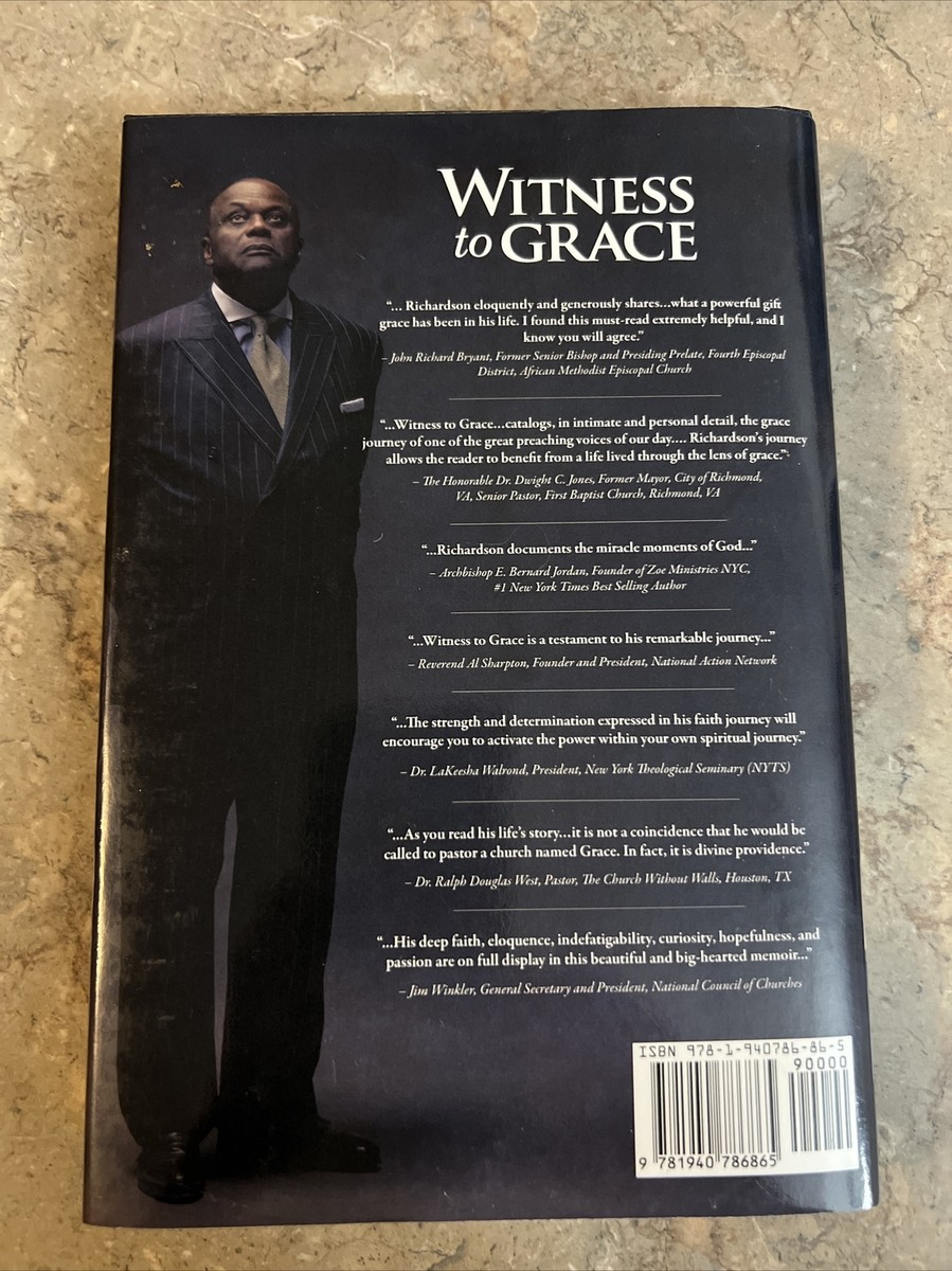 Pastor Richard Jordan Witness To Grace: A Testimony Of Favor By