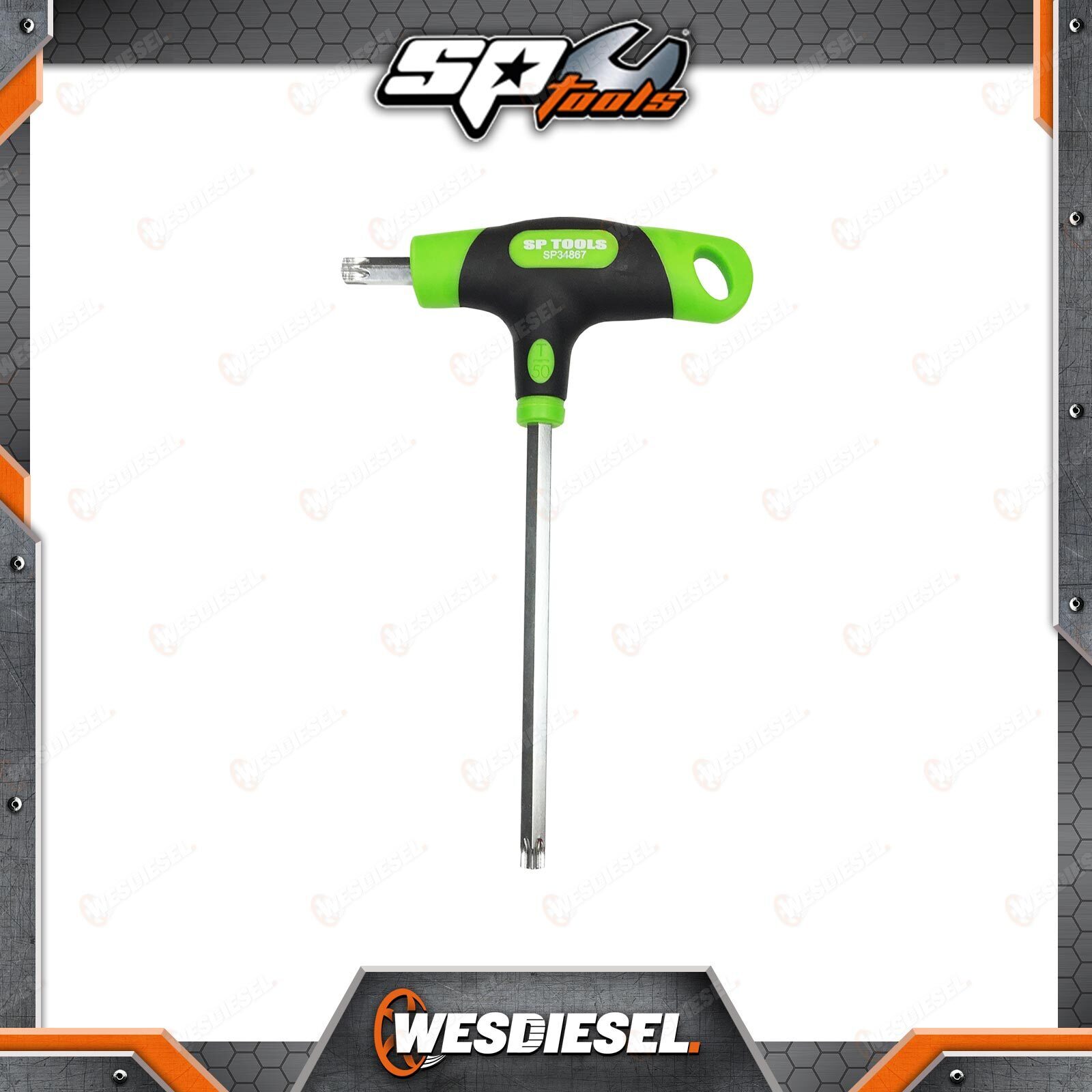SP Tools 2 Way T-Handle Torx Key - Size T15 Cr-V Steel Blade & Easy ...