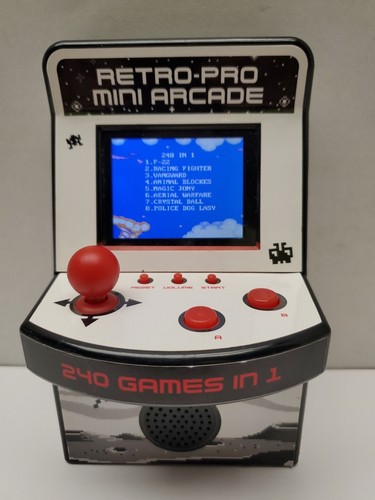 Nifty Retro Pro Mini Arcade 240 Games In One | eBay