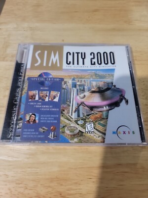 SimCity 2000: Special Edition (PC, 1995) win 95 EA maxis new sealed ...