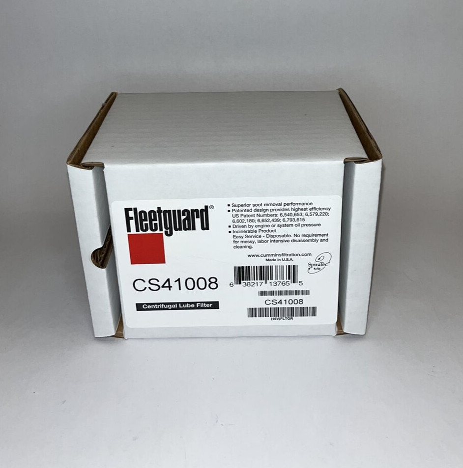 FLEETGUARD CS41008 - cross reference oil filters | oilfilter ...