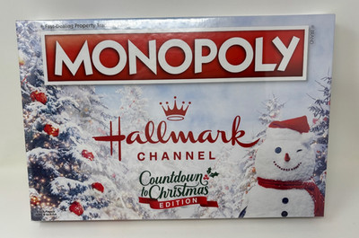 Monopoly Hallmark Channel Countdown to Christmas Edition Board Game NEW ...