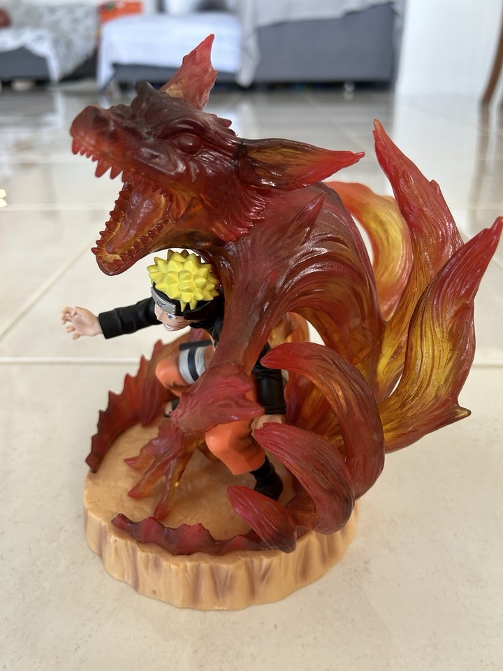 Naruto Nine Tails Statue Figure Banpresto Bandai 2009 - Read ...