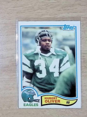 HUBERT OLIVER 1982 Topps Football #454 BUY ANY 2 ITEMS FOR 50% OFF ...
