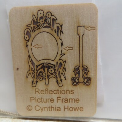 Dollhouse Miniatures Reflections Picture Frame Kit with Pictures by ...