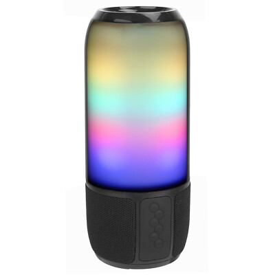 New Wireless Portable Speaker with Color-Changing Lights & TWS Mode | eBay