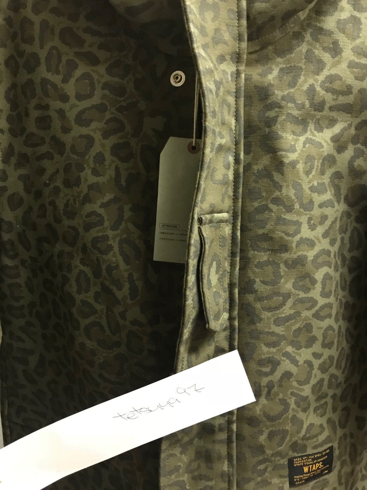 Wtaps Parasmock 3Layer Leopard Jacket supreme visvim | eBay