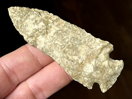 COLORFUL KIRK CORNER NOTCH POINT OHIO ARROWHEAD AUTHENTIC INDIAN ...