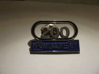 1987 PPG MILWAUKEE 200 INDY CAR CART FORMULA 1 RACING EVENT HAT PIN | eBay