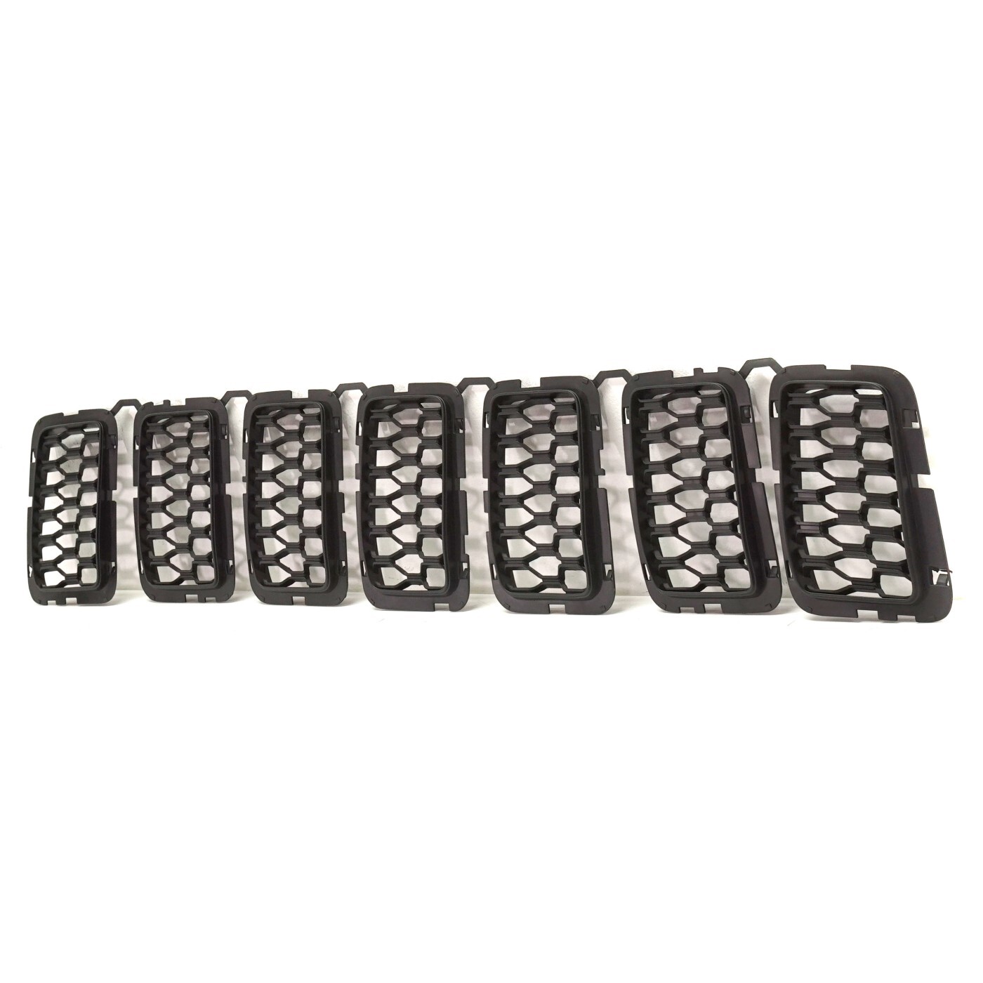 Grille Trim For 2016-2022 Jeep Grand Cherokee WK Inner Textured Black ...