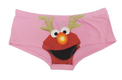 Sesame Street ELMO Pink Holiday Hipster Panties Juniors' Women's S,M,L #3372 | eBay