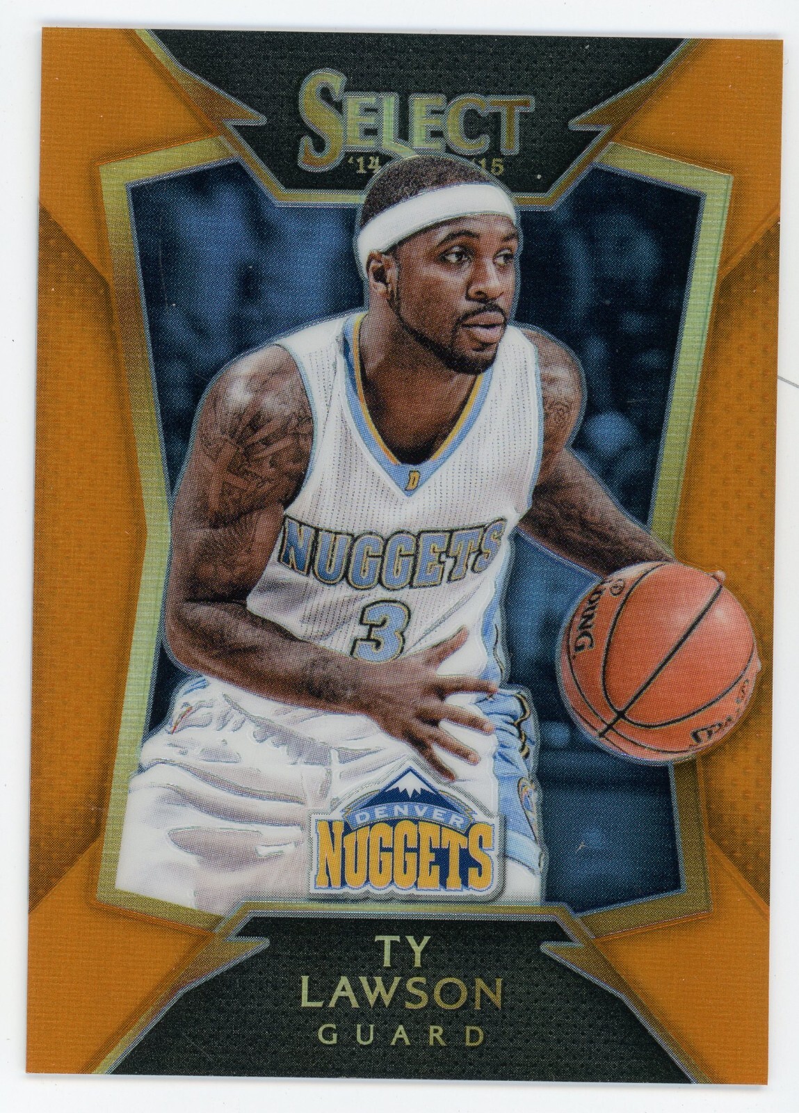 2014-15 Panini Select Ty Lawson Orange Prizm #54 #32/60 Nuggets | eBay