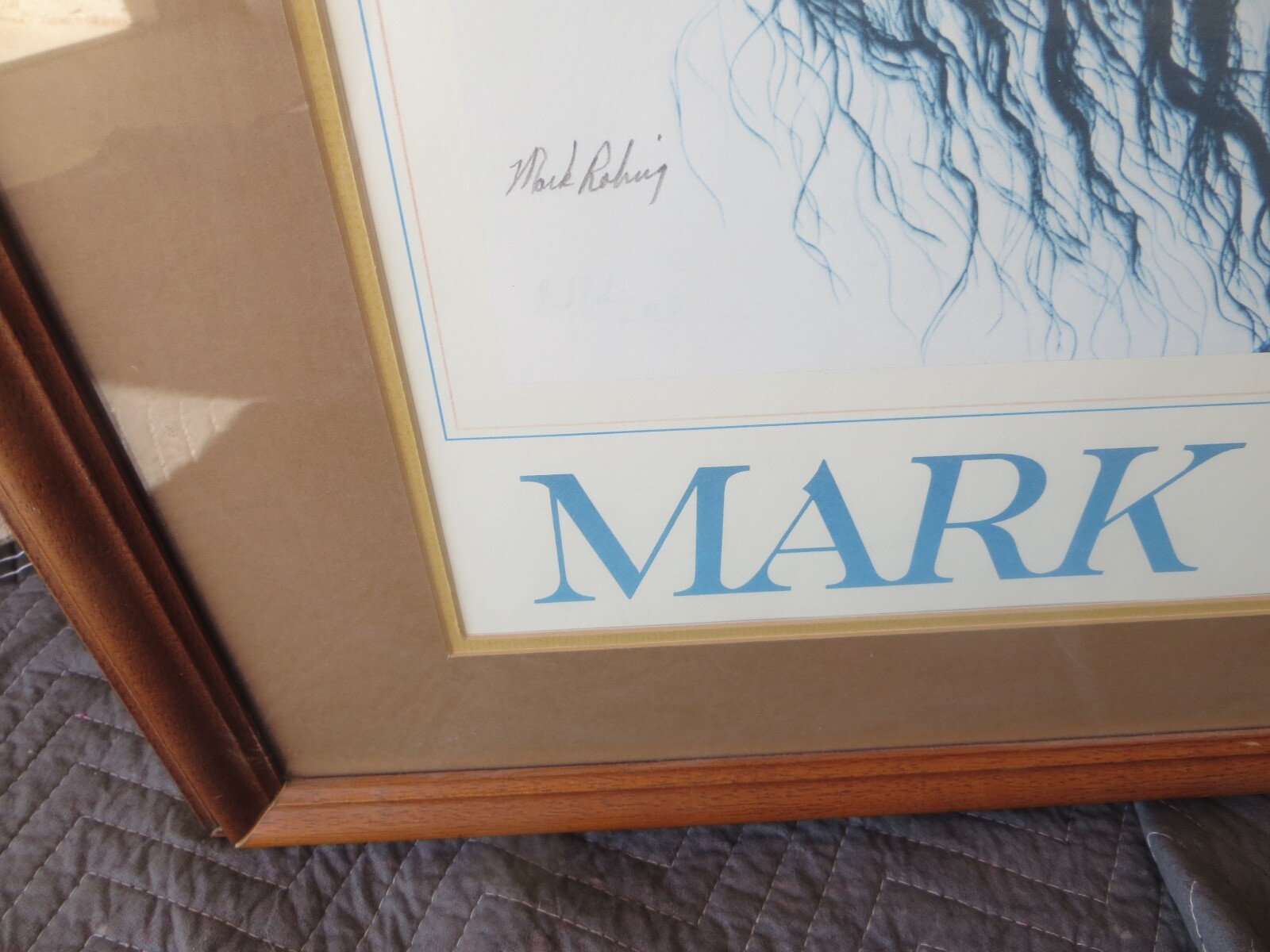Mark Rohrig Framed and Matted Native American Print - SIGNED | eBay