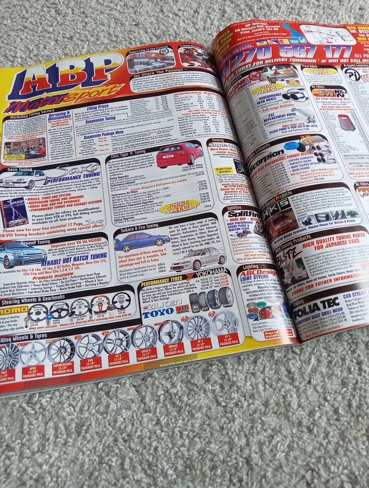 Fast Car Magazine Spring 2005 VeilSide Fortune RX7 Tokyo Auto Salon HIN ...