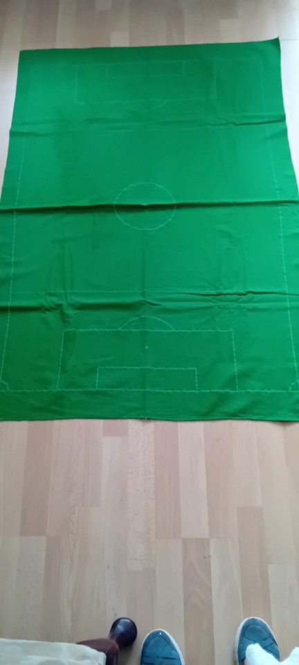 VINTAGE GREEN FOOTBALL PITCH MATT FOR SUBBUTEO GAMES | eBay UK