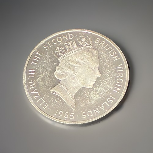 1985 British Virgin Islands Twenty Dollar Silver Coin | eBay