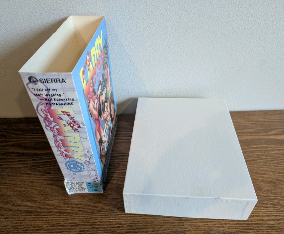 Leisure Suit Larry 6 Shape Up or Slip Out PC MS-DOS 3.5" VGA Big Box ...