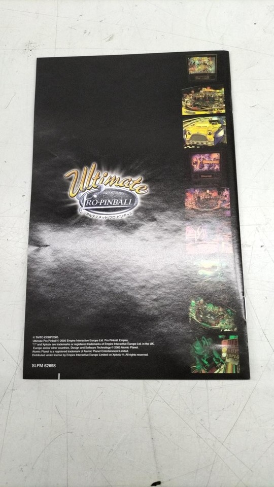 Taito Ultimate Pro-Pinball Ps2 Software ESW82 | eBay