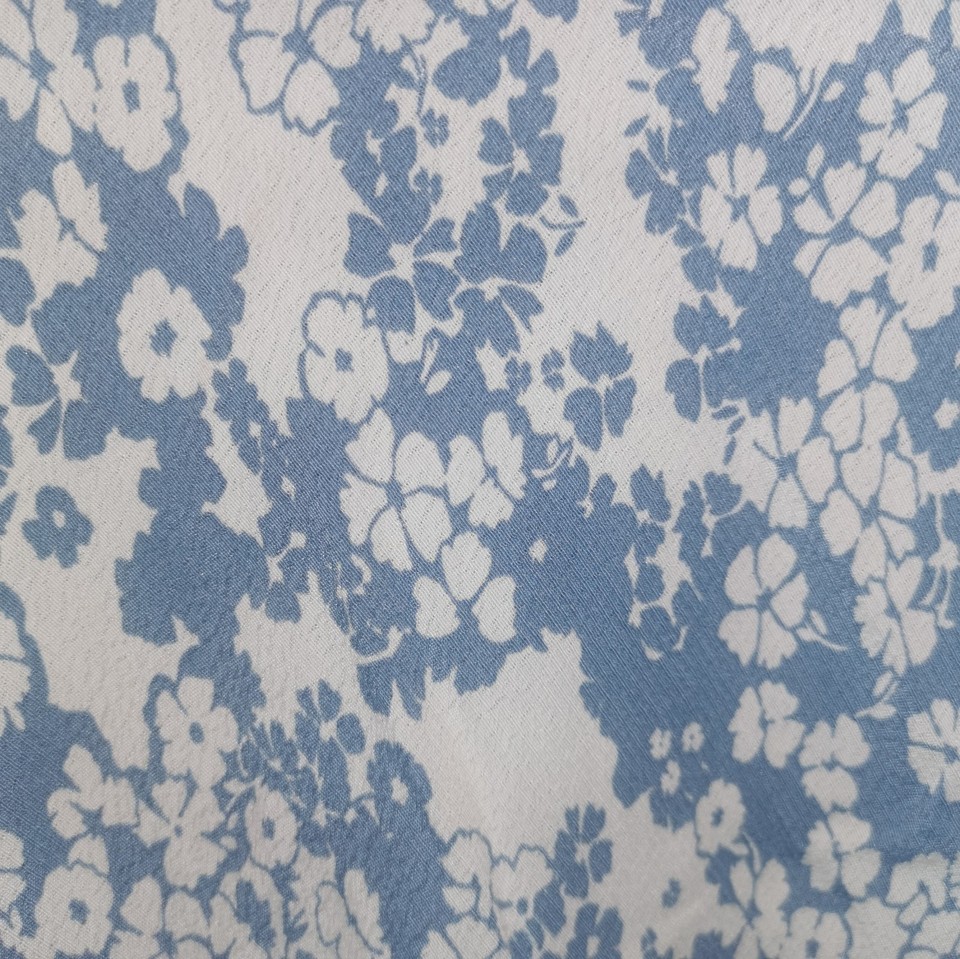 M And S Size 18 Blue Pattern Dress | eBay UK